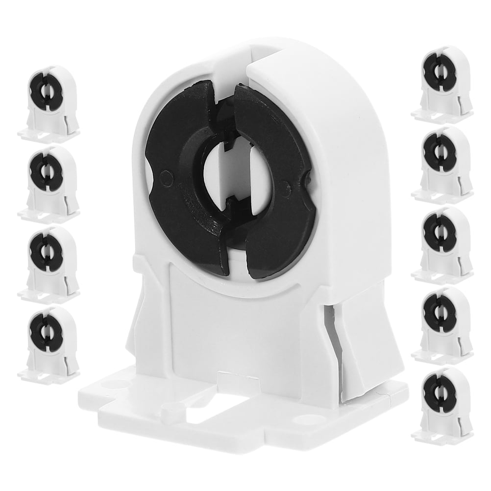 Worgeous 10pcs T8 G13 Fluorescent Lamp Holder Light Fixture Mounting ...