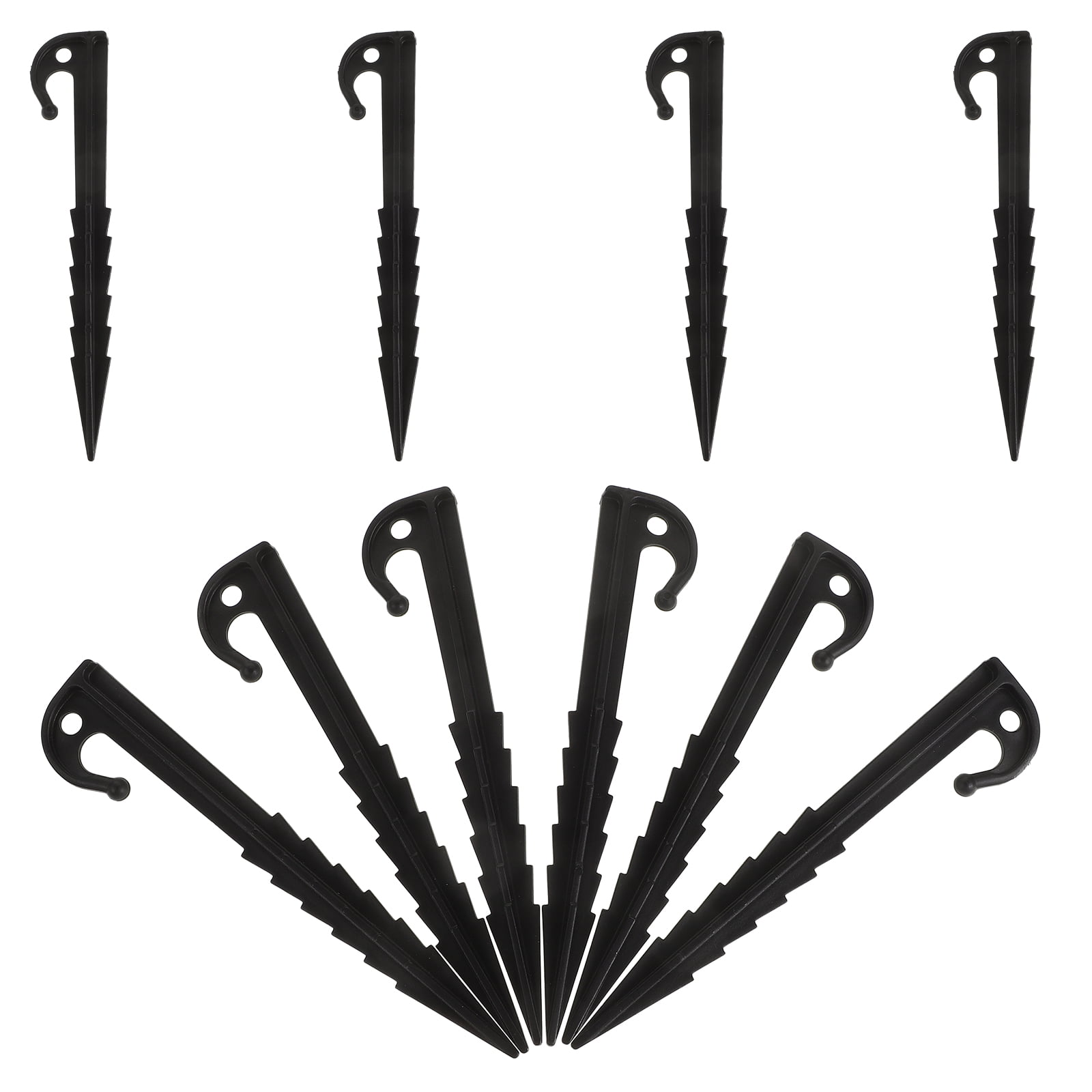 Worgeous 10pcs Tent Pegs Camping Tent Spikes Ground Hooks Outdoor Tent ...