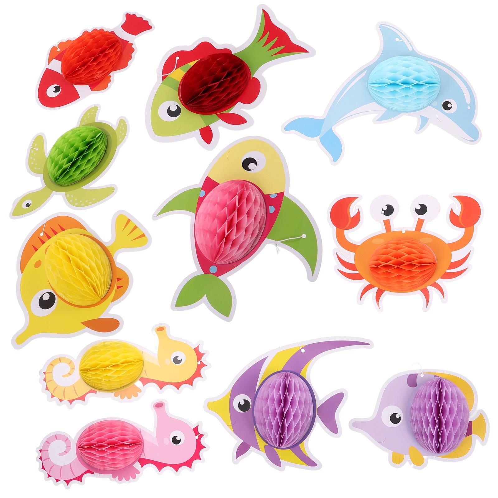 Worgeous 11 Pcs Beach Themed Party Decorations Summer Supplies Pool ...