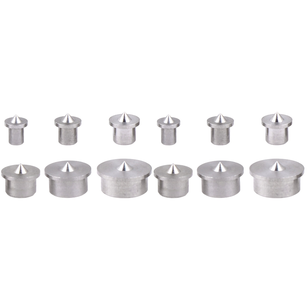 Worgeous 12 PCS /Set 4mm 5mm 6mm 8mm 10mm 12mm Wood Pin Center Dowel ...