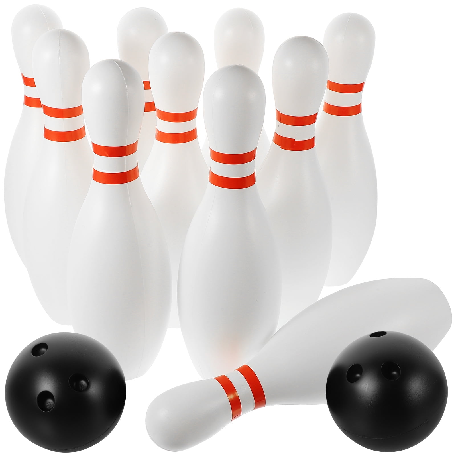 Worgeous 12 Pcs Bowling Pins Outdoor Toys for Kids Toddler Boys Child ...