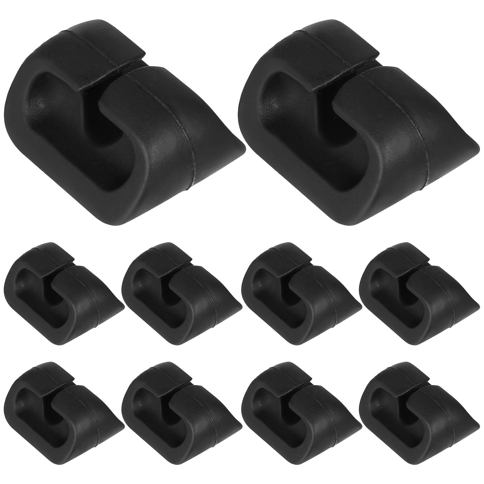 Worgeous 12 Pcs Cable Clips Adhesive Cord Management Charger Organizer ...