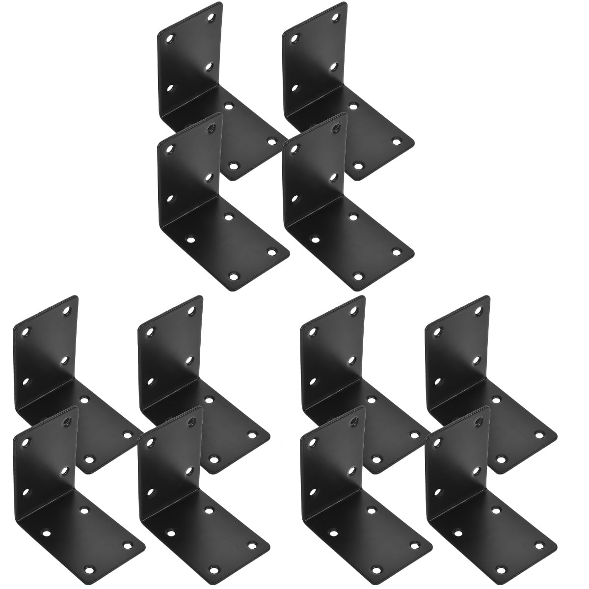 Worgeous 12 Pcs Corner Brackets for Raised Bed Table Leg Bed Frame ...