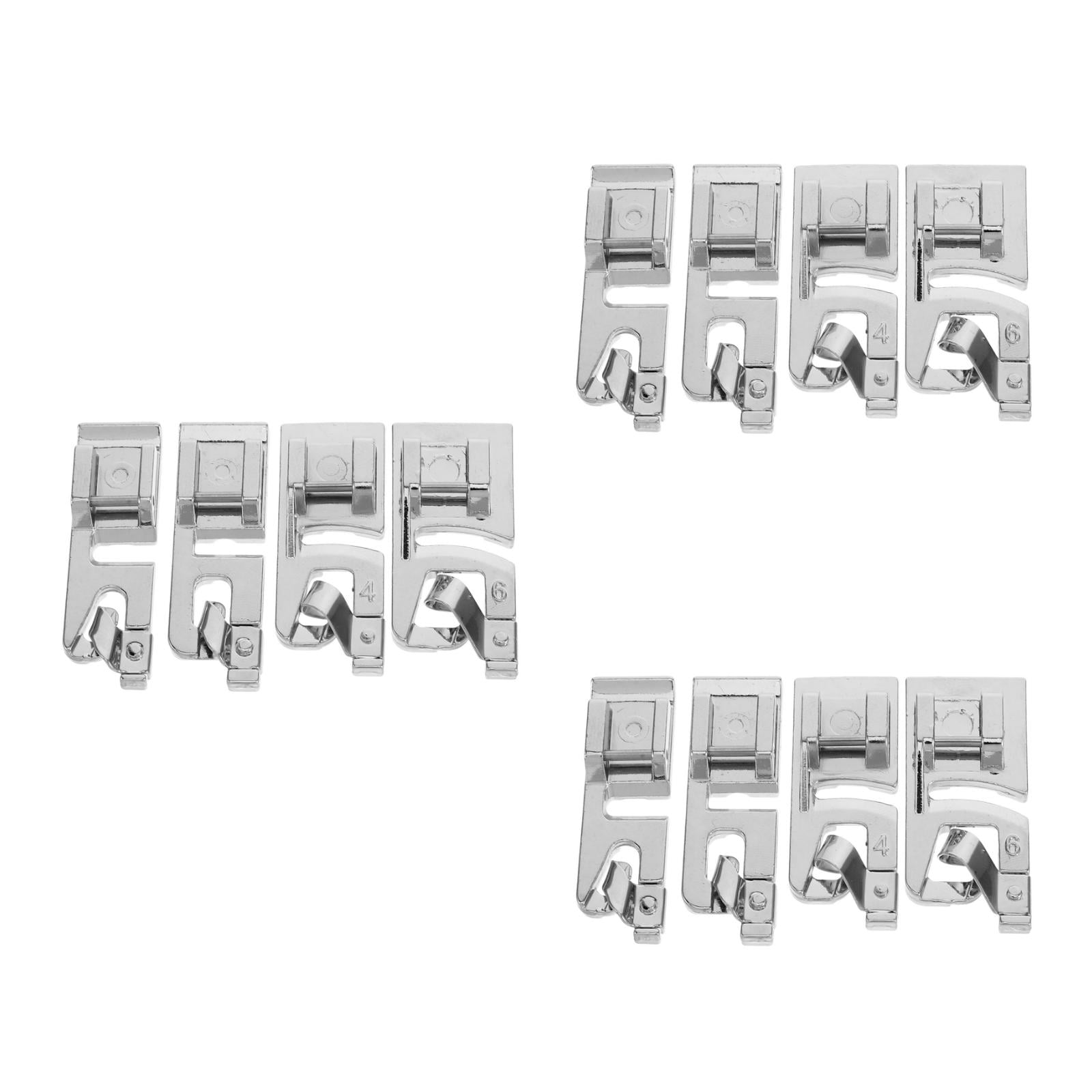 Worgeous 12 Pcs Guide Sewing Machine Presser Sewing Foot Presser Foot ...