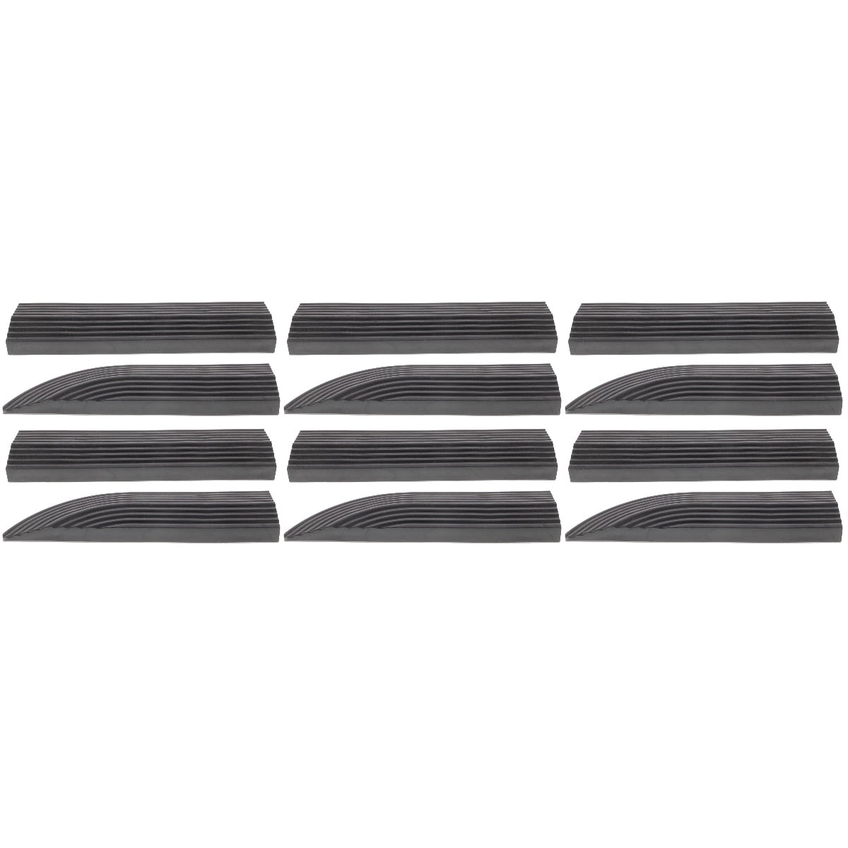 Worgeous 12 Pcs Home Entry Ramp Portable Sweeping Robot Ramp Indoor ...