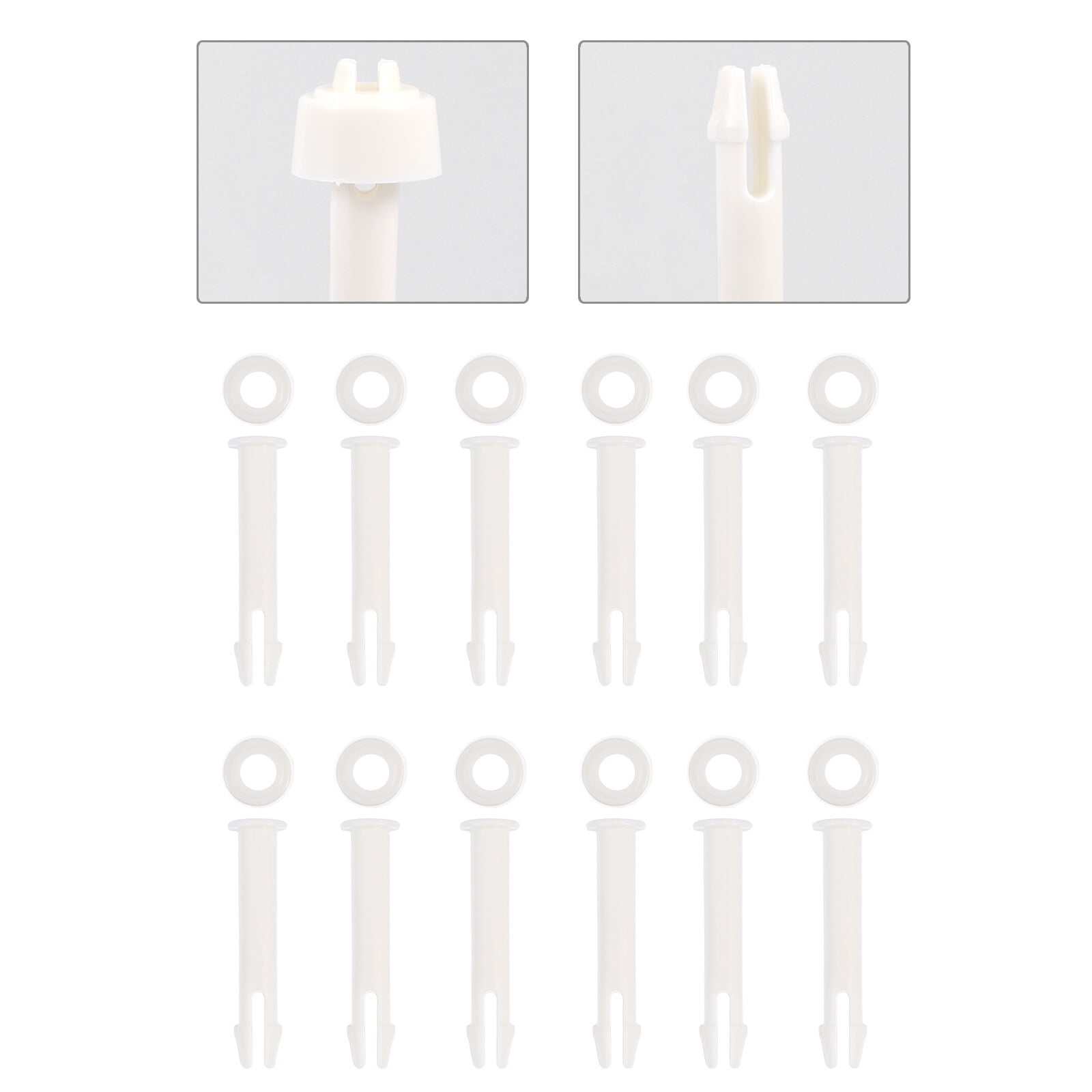 Worgeous Plastic Pool Joint Pin Connecting Joints Swimming Pool 12Pcs 2 ...