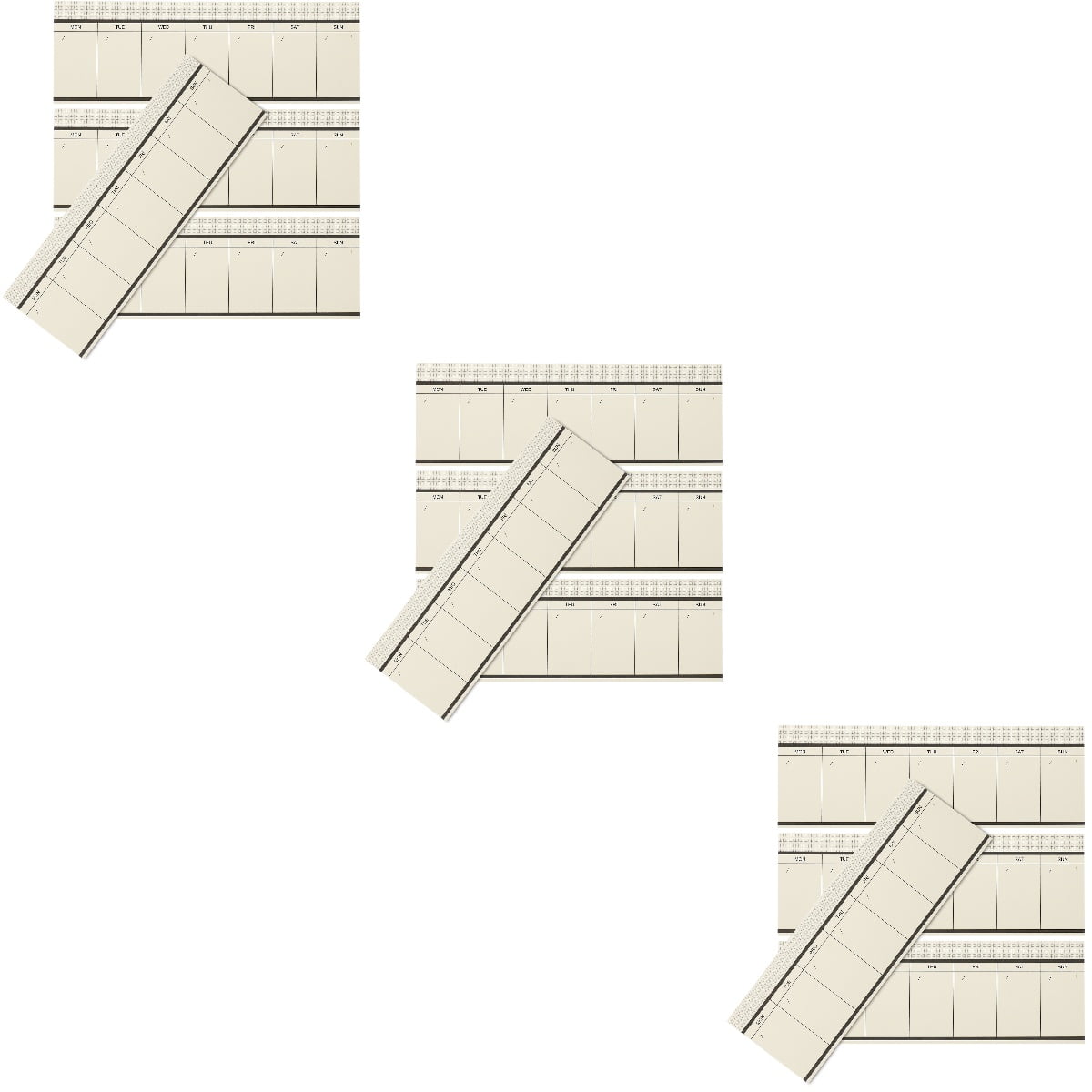 Worgeous 12 Pcs Portable Weekly Schedule Memo Pads Convenient Daily ...