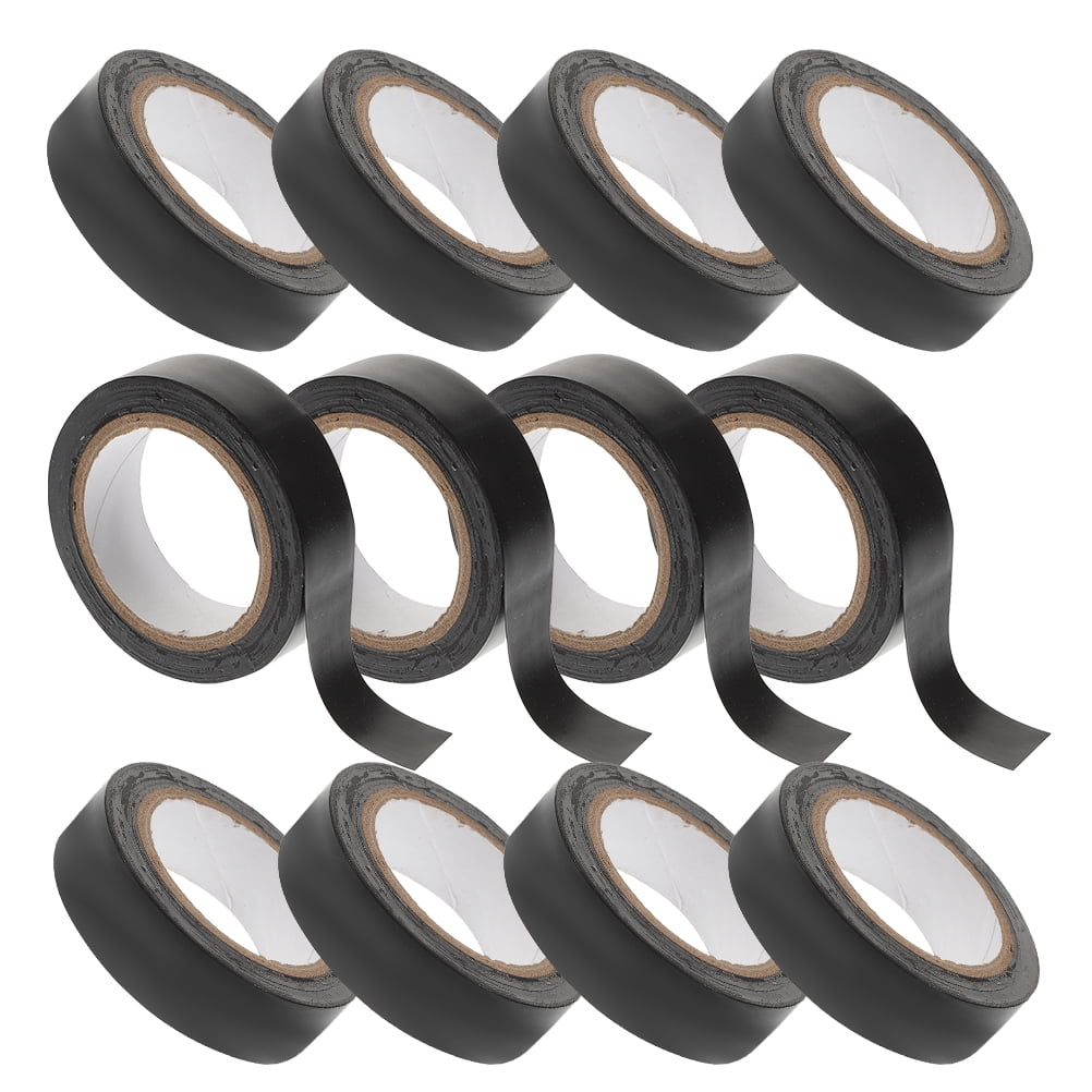 Worgeous 12 Rolls Electrical Tapes High Temperature Electric Tape ...