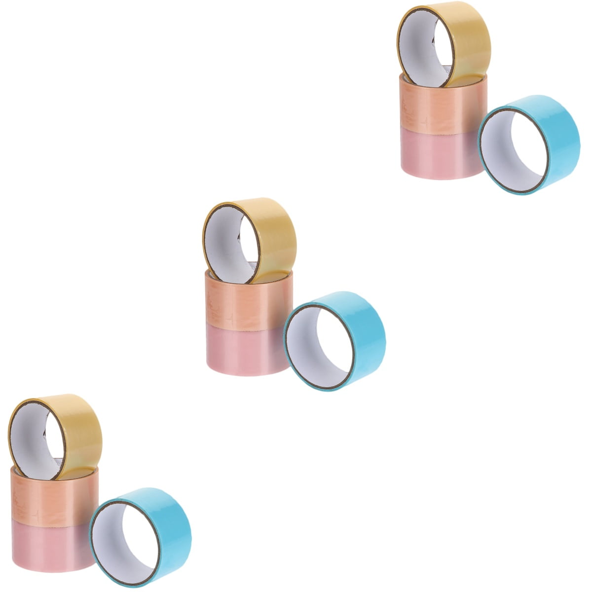 Worgeous 12 Rolls of Decorative Sticky Tapes Balls Making Tapes Fidget ...