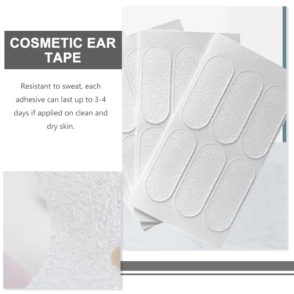 SWETRACE Aesthetic Ear Corrector Silicone 12 Sheets 1.6x0.8x0.1In ...