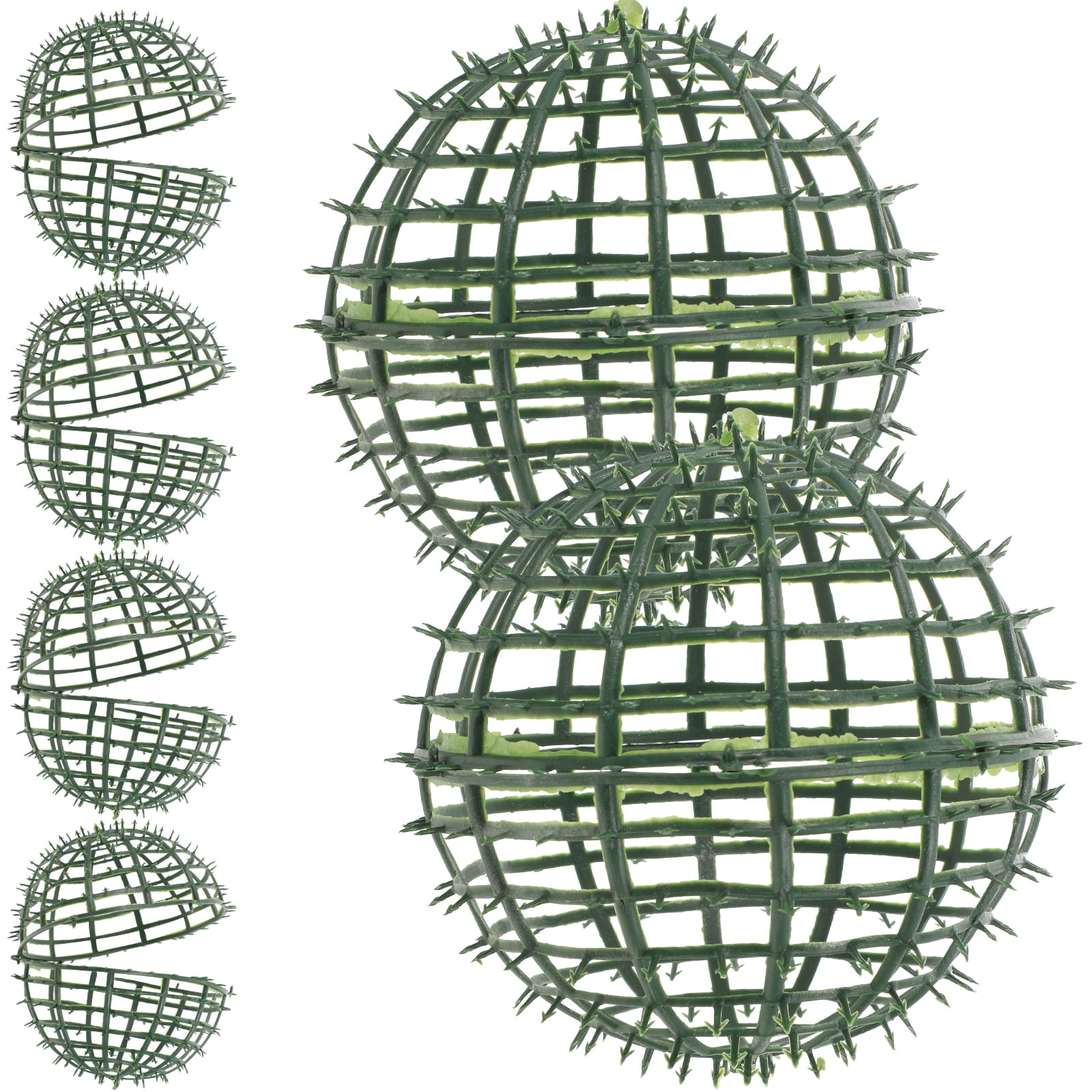 Worgeous 12 pcs Boxwood Topiary Ball Frame Topiary Plants Round Frame ...