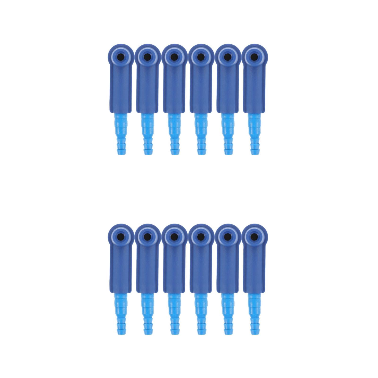 WHAMVOX Raindrops 12 pcs Brake Fluid Bleeder Connector Plastic Car ...