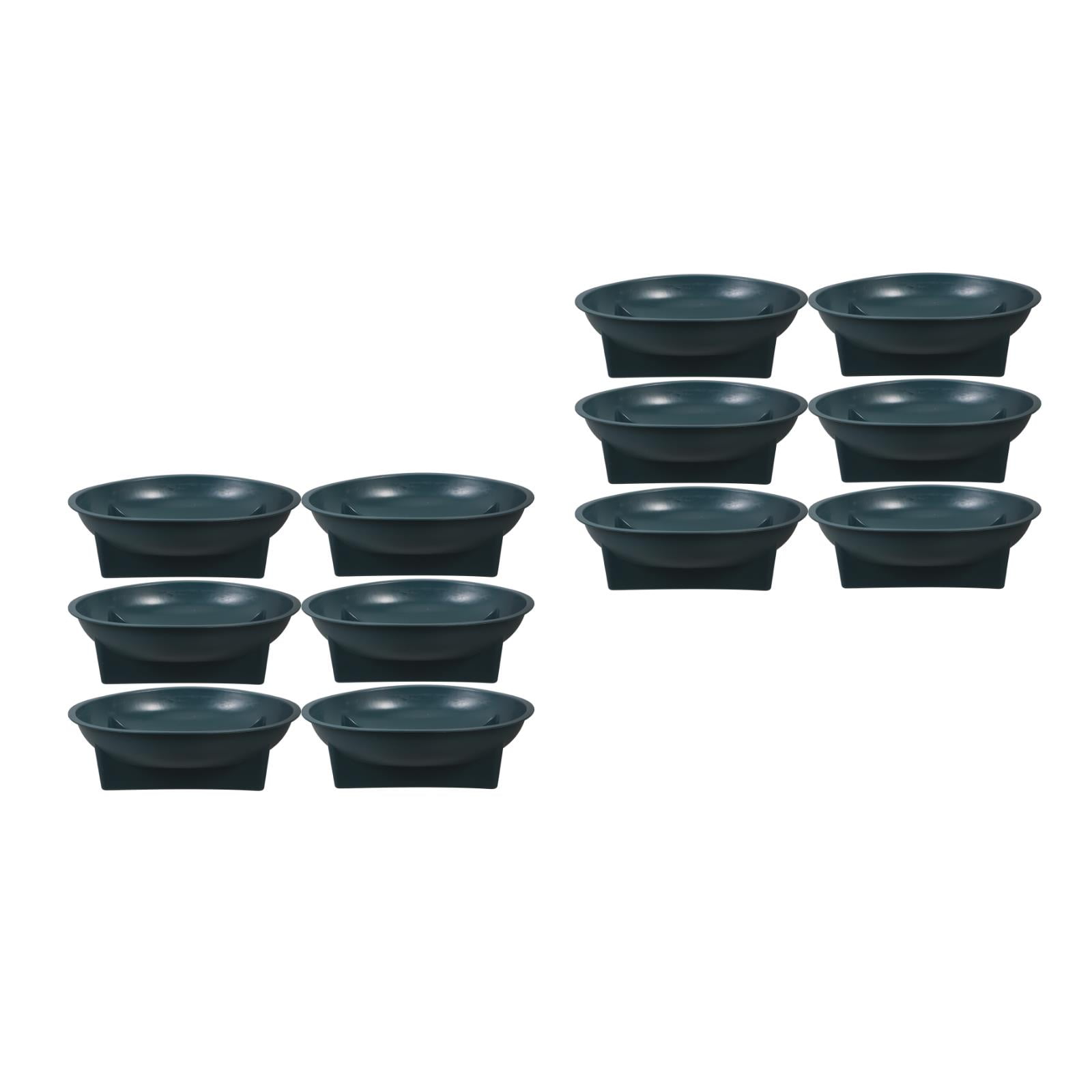 Worgeous 12 pcs Outdoor Grave Plant Bowls Grave Flower Container Flower ...