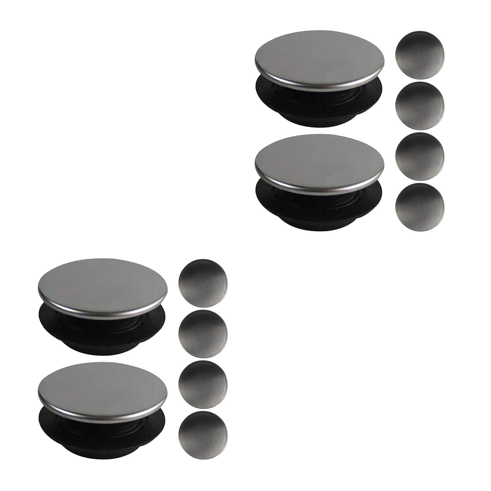 Worgeous 12 pcs Sink Hole Stopper Stainless Steel Sink Hole Caps ...