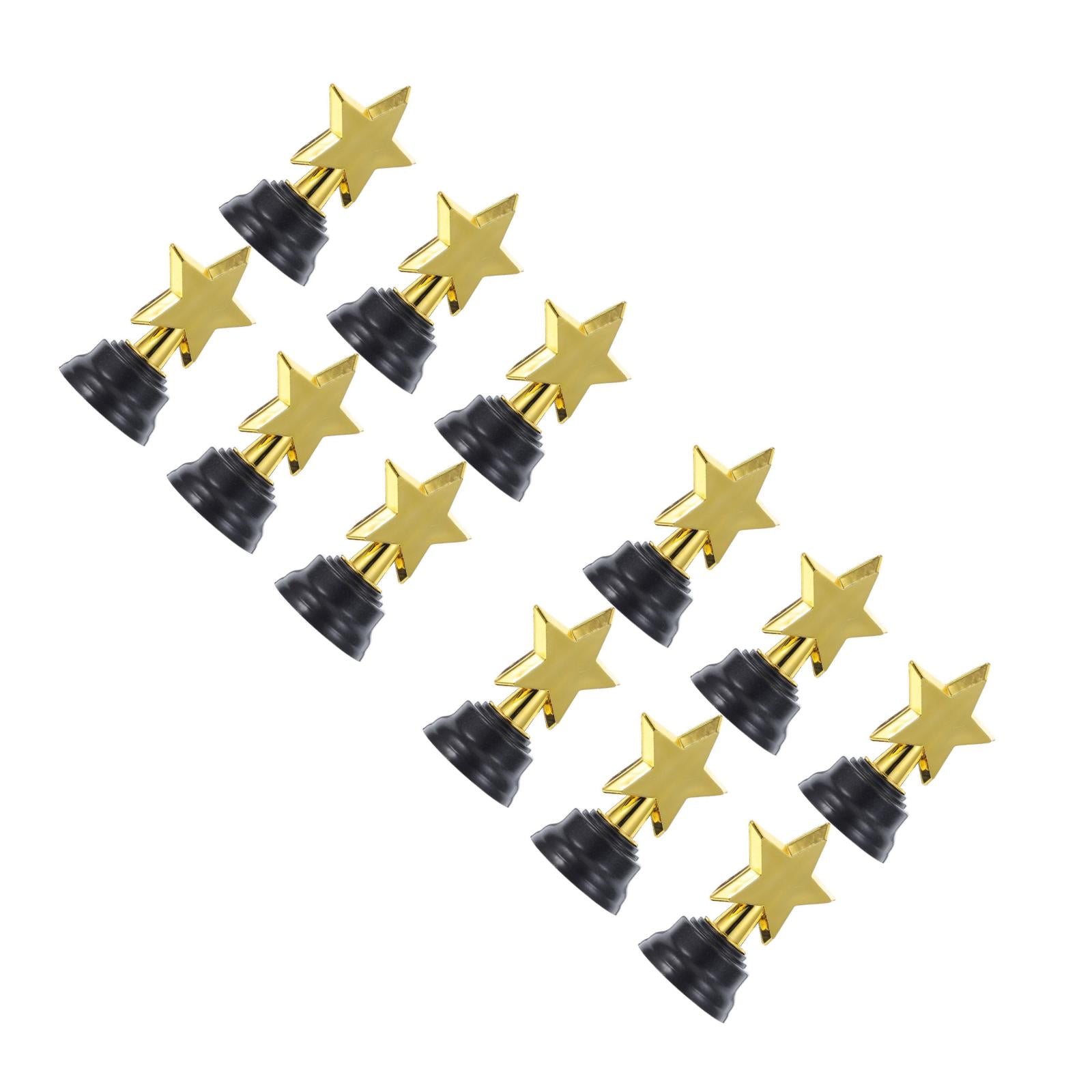 Worgeous 12 pcs Star Trophy Awards For Kindergarten Students Plastic ...