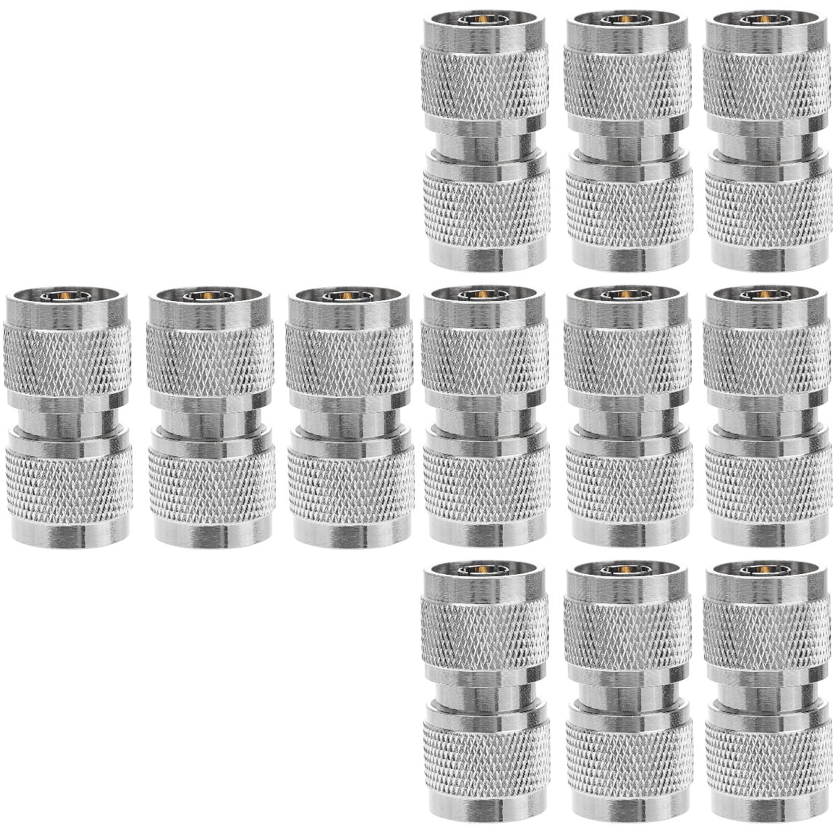 Worgeous 12 pcs to N Male Adapter Coaxial Connector Coax Adapter for ...