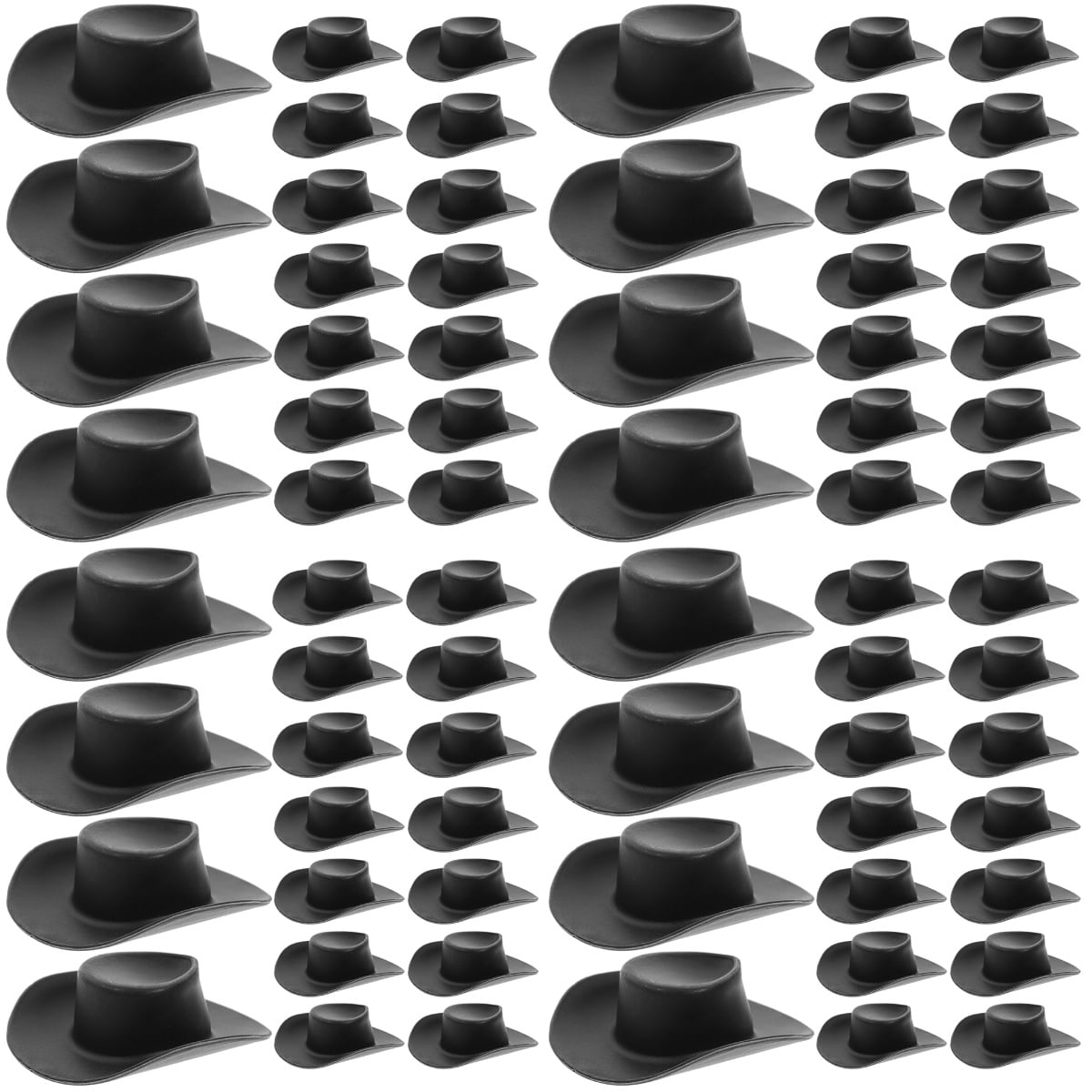 Worgeous 120 Pcs Miniature Hats Mini Hats Replaceable DIY Doll Hats ...