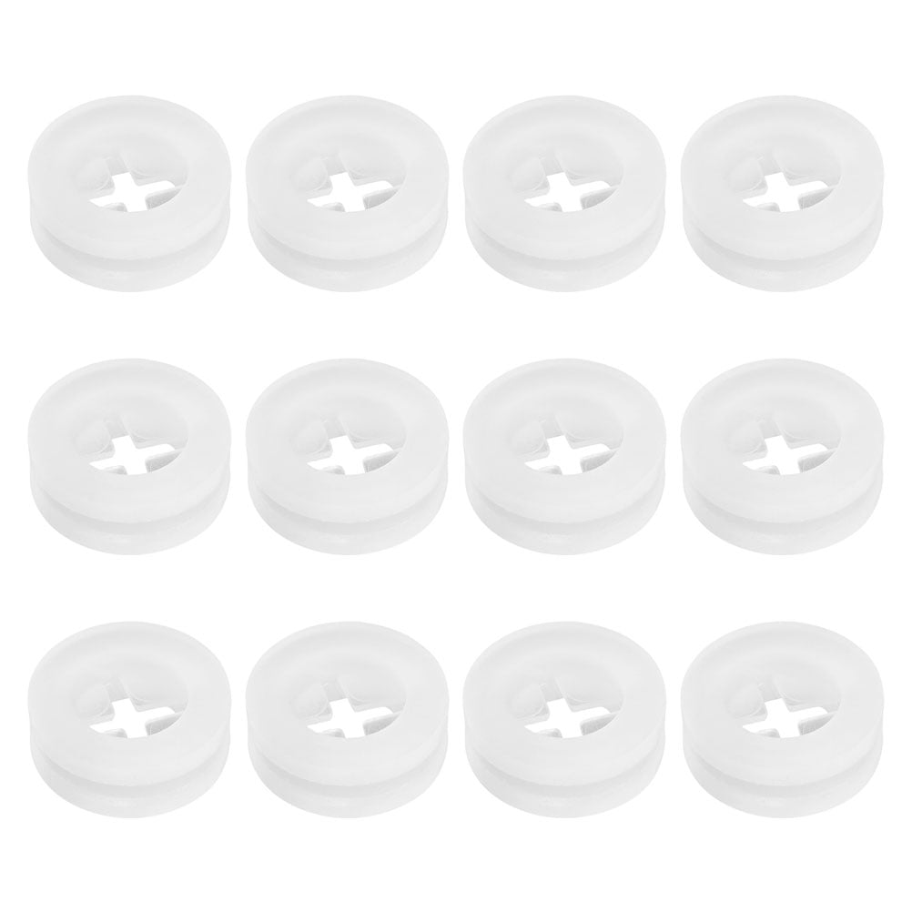 Worgeous 12PCS Mason Jar Silicone Straw Hole Plugs Spill Proof Stoppers ...