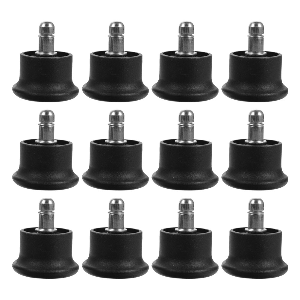 Worgeous 12Pcs Furniture Chair Casters Wear-resist Wheels Casters ...