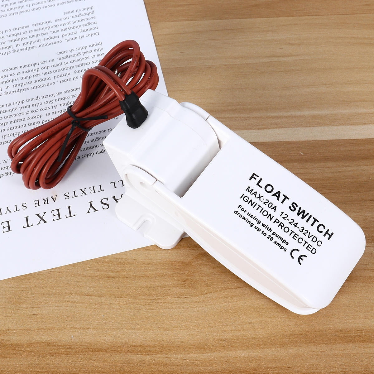 Worgeous 12V Automatic Electric Boat Machine Bilge Pump Float Water ...