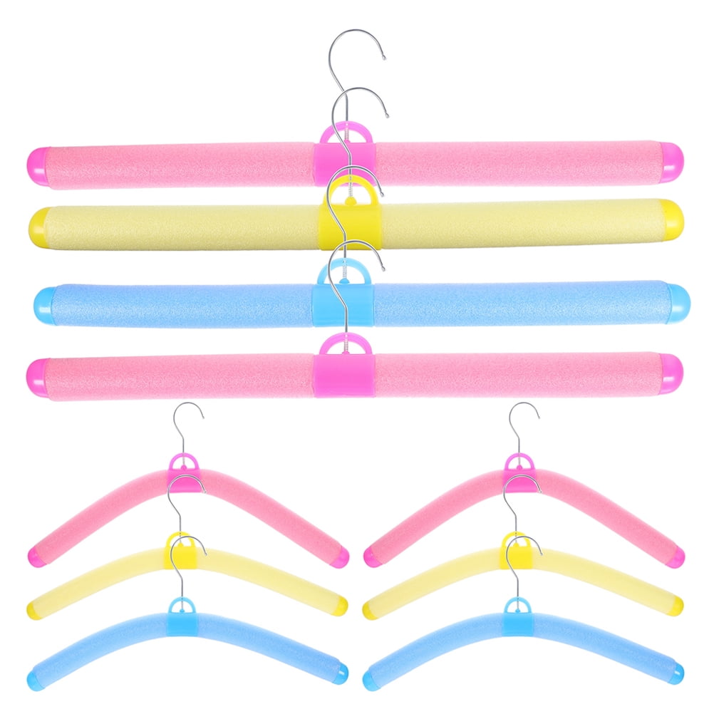 Worgeous 12pcs Bendable Plastic Hangers Suitable For Adults And Kids ...