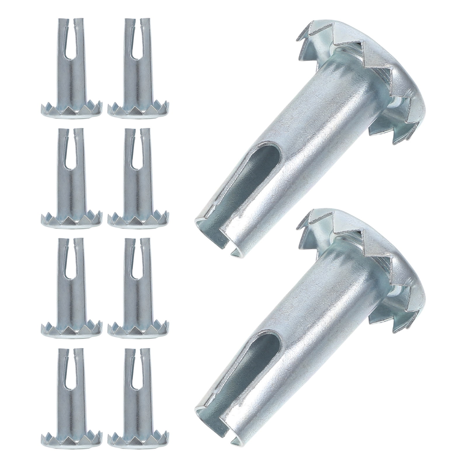 Worgeous 12pcs Caster Sockets Iron Caster Stem Sleeve Wheel Socket ...