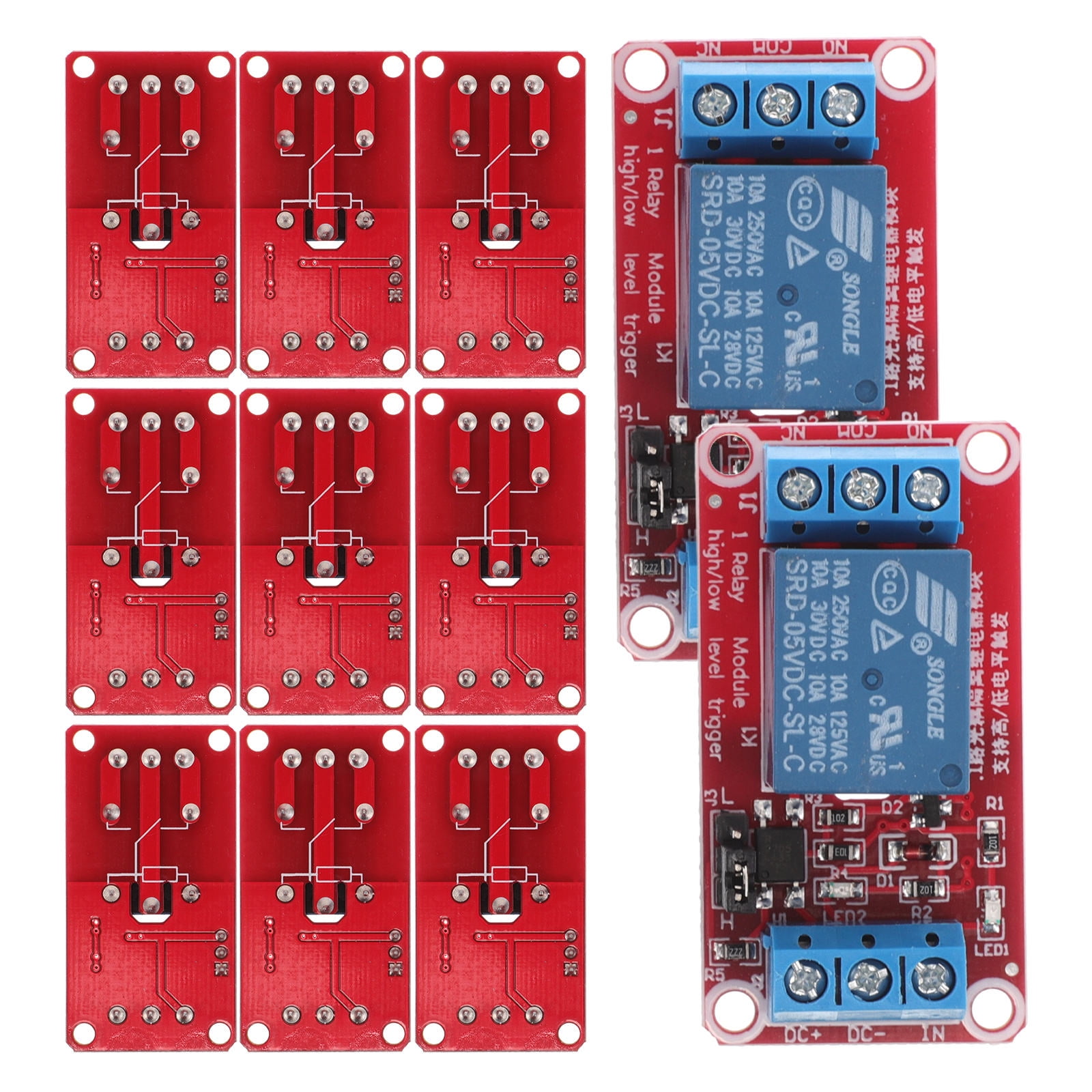 Worgeous 12pcs Delay Relay Module With Optical Isolation For Golf Cart ...
