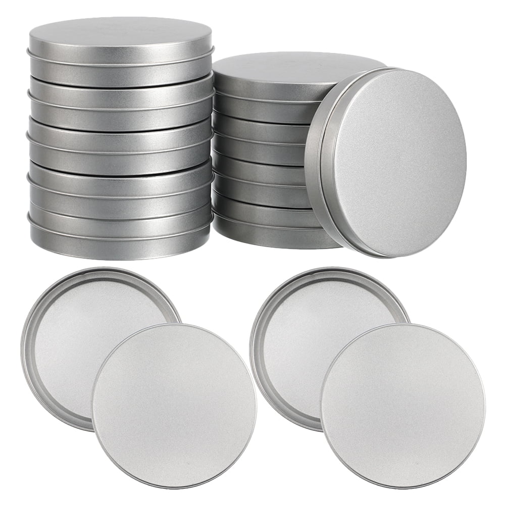 Worgeous 12pcs Korean Candy Game Box Round Tin Jars With Lids For Diy ...