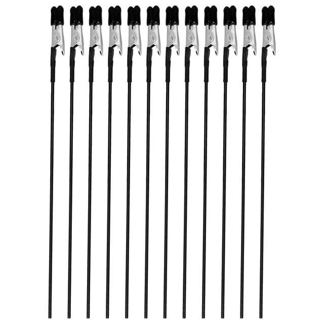 12pcs Black Alligator Clips for Holding Use Made of Stainless Steel and ...