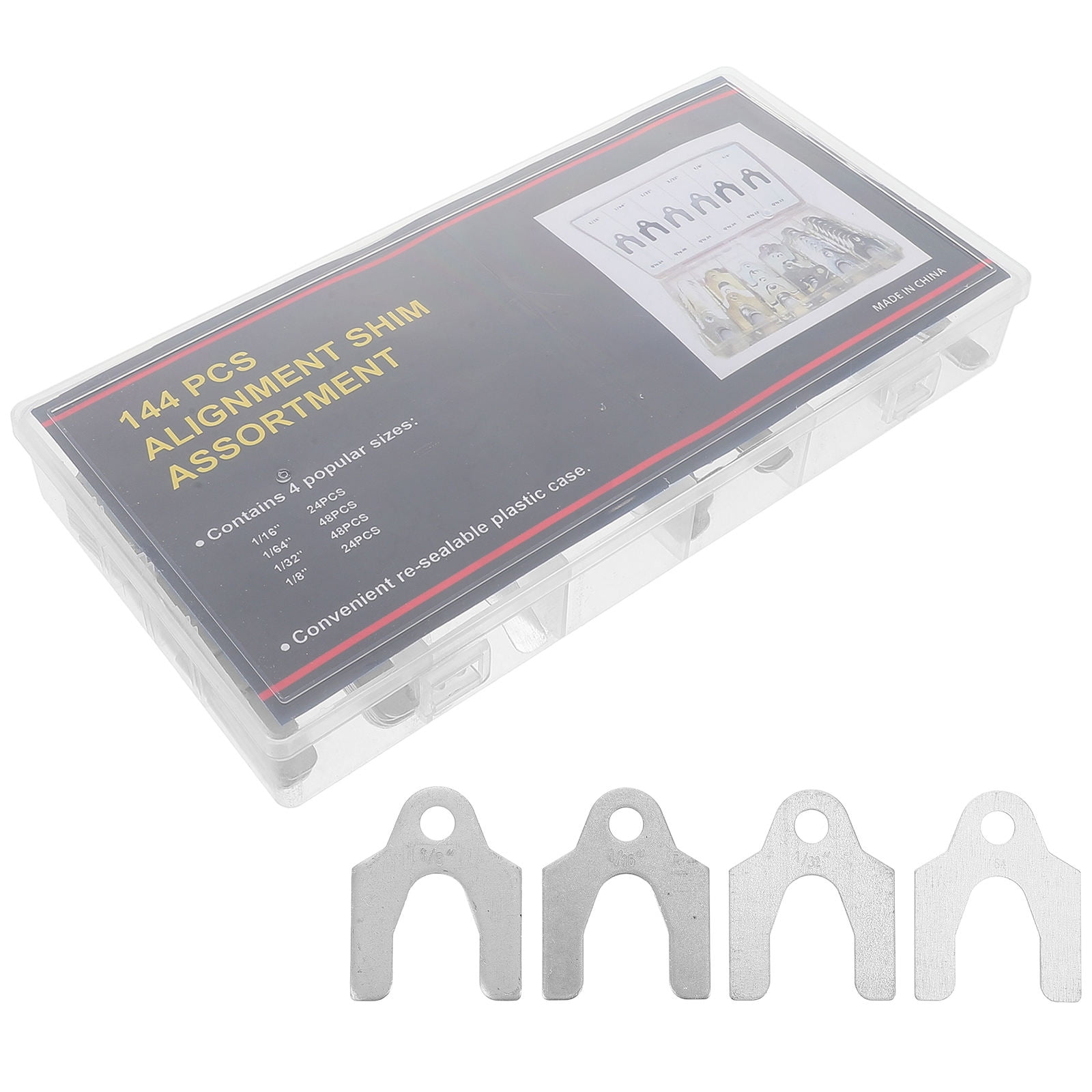 RENACLIPY 144pcs Car Body Shims Assortment for Adjusting Body Parts ...