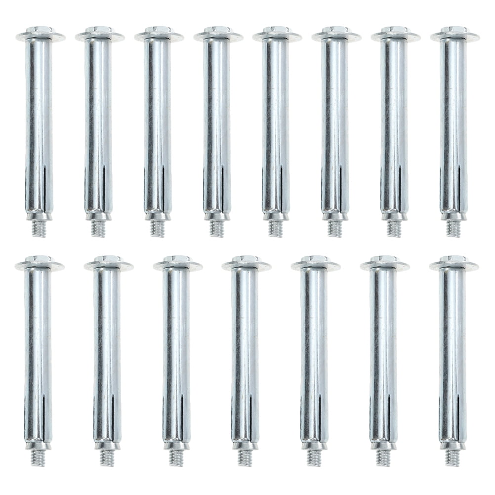 Worgeous 15 Pcs Speeds Bumps Expansion Screws Ground Lock Masonry ...