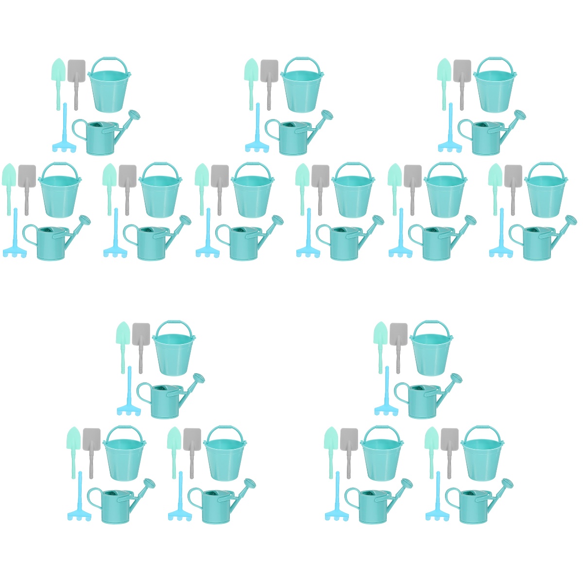Worgeous 15 Sets Gardening Tool Toys Simulation Watering Can Bucket ...