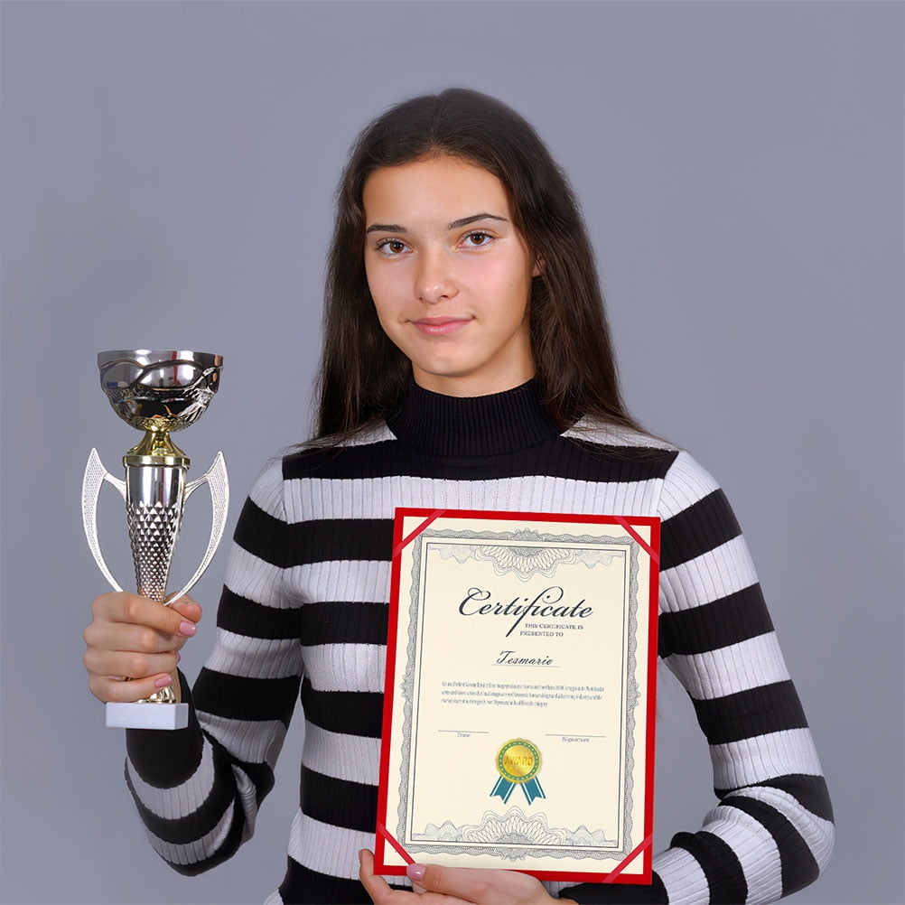 Worgeous 15 Sheets Printable Blank Certificate Paper A4 for Students ...