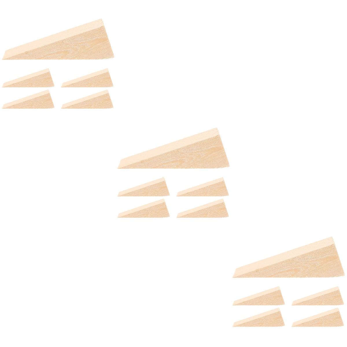 Worgeous 15 pcs Furniture Leveler Leveling Block Table Leg Leveler Wood ...