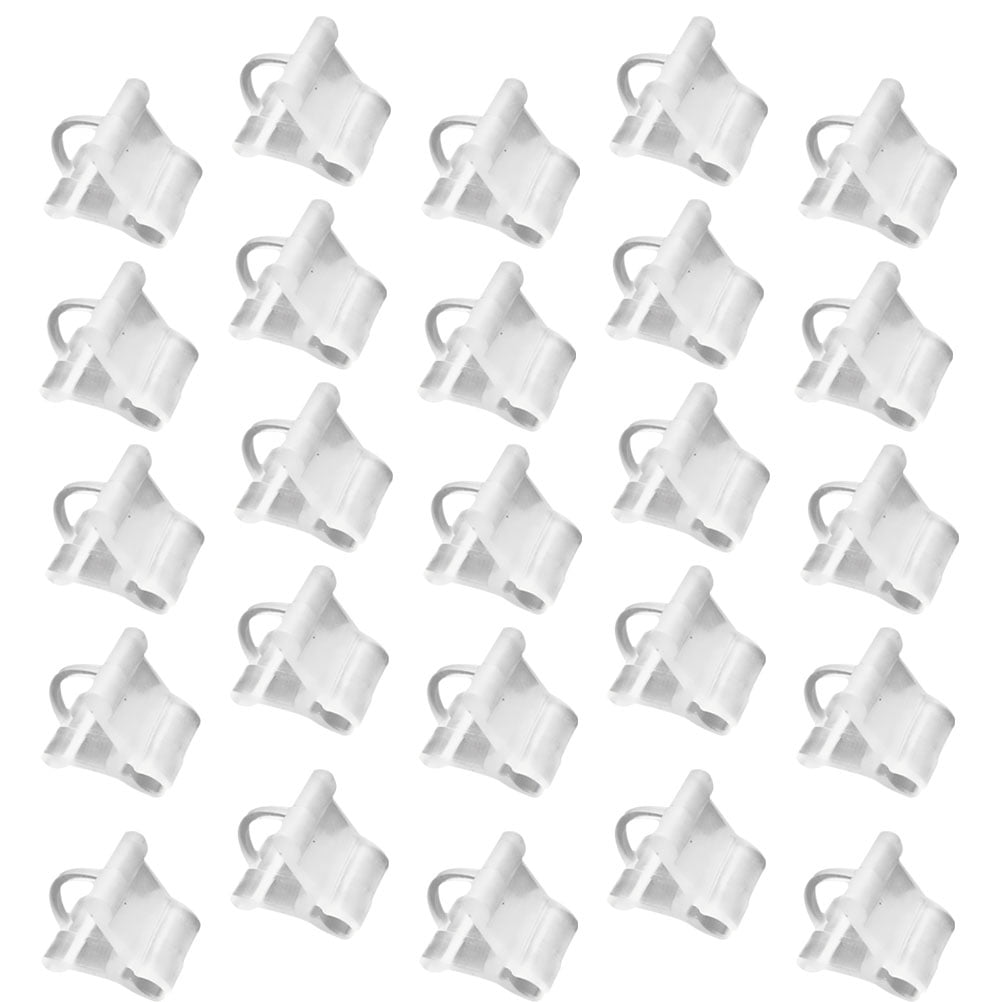 Worgeous Garden Grafting Clips Plant Grafting Clips White 150 Pcs 2x1 ...