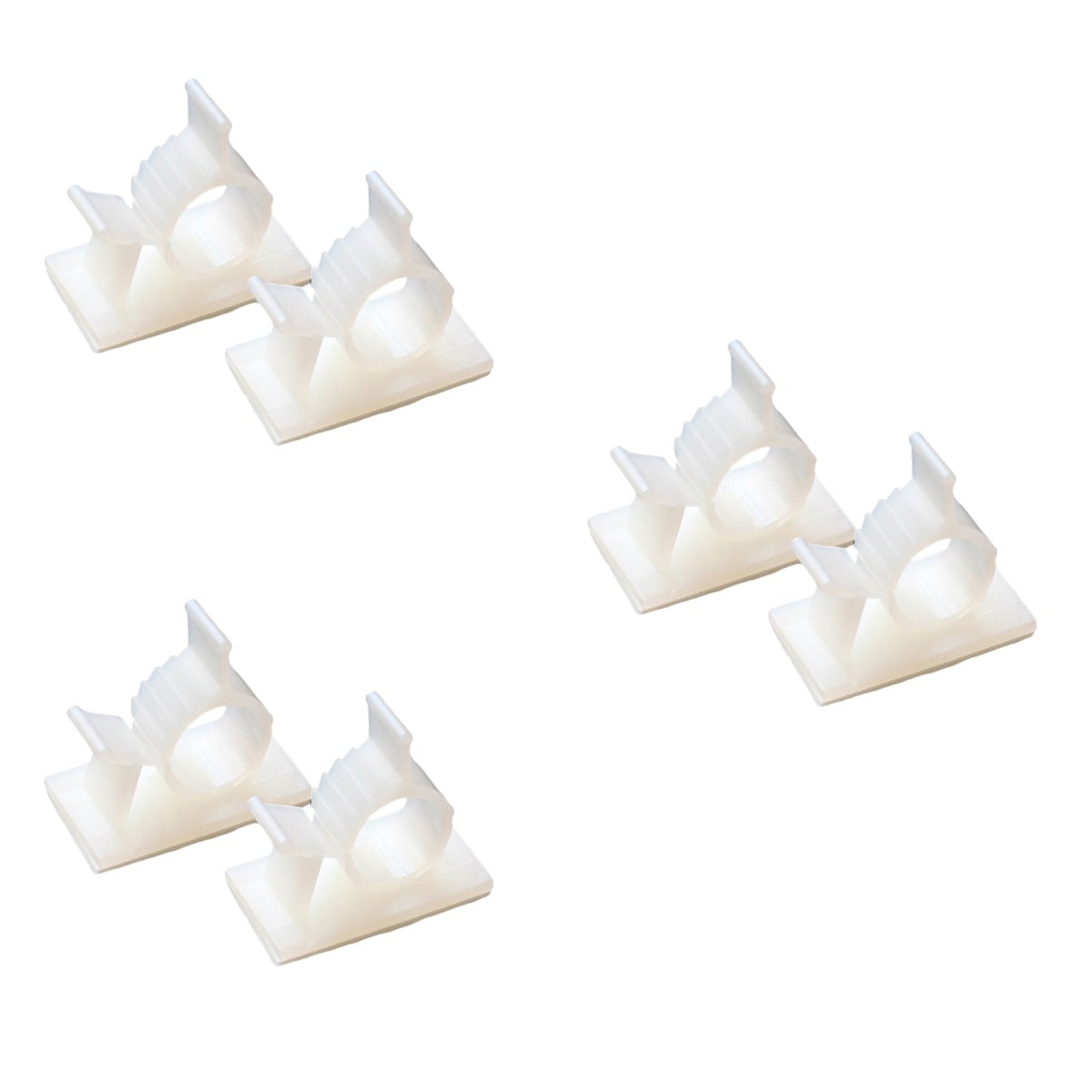 Worgeous 150 pcs Adjustable Cable Clips Self Adhesive Wire Fixed Clips ...