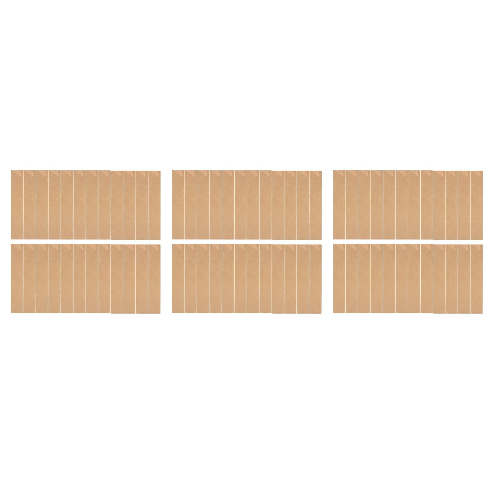 Worgeous 150 pcs Kraft Paper Chopsticks Wrapping Sleeves Disposable ...