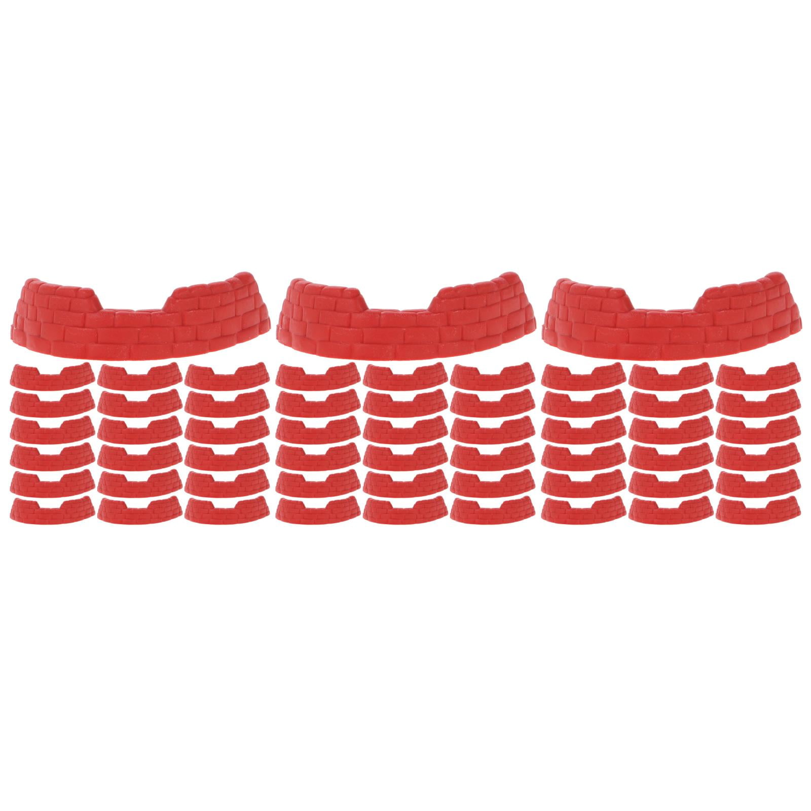 Worgeous 150 pcs Mini Soldiers U-Shaped Bunker army Scene Decor For ...