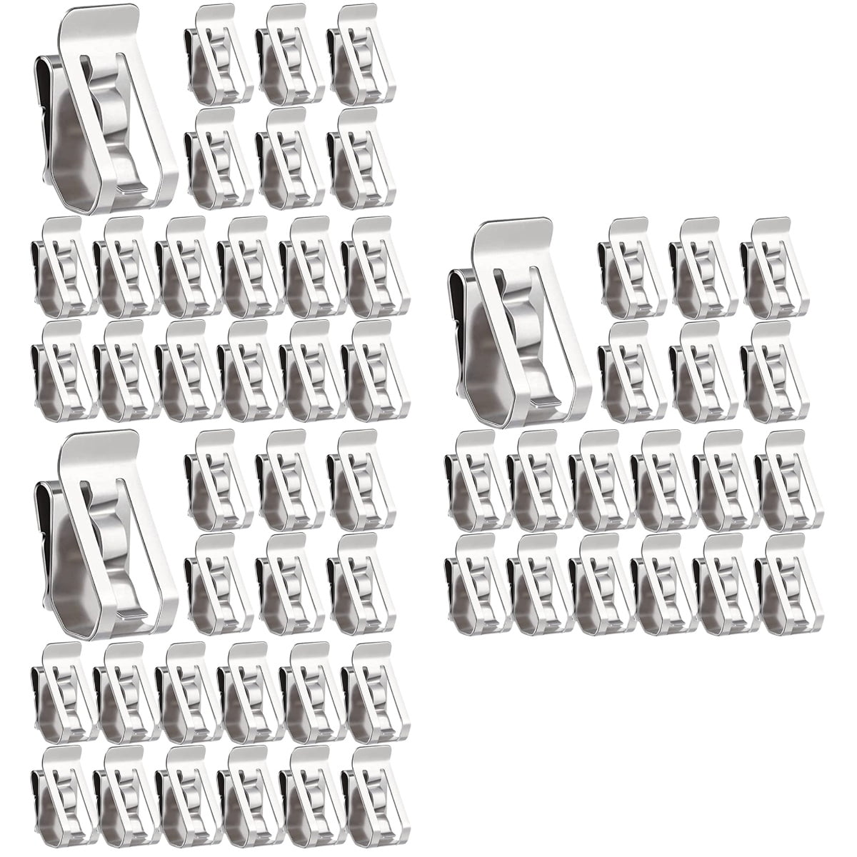 Worgeous 150 pcs Photovoltaic Wire Clamps Solar Panel Cable Clips Solar ...