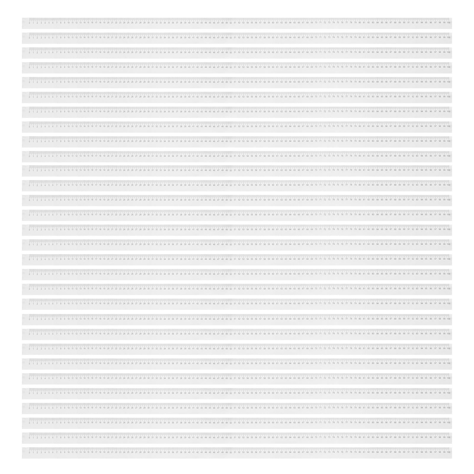 Worgeous 1500 pcs Paper Measuring Disposable Wound Measuring Rulers for ...