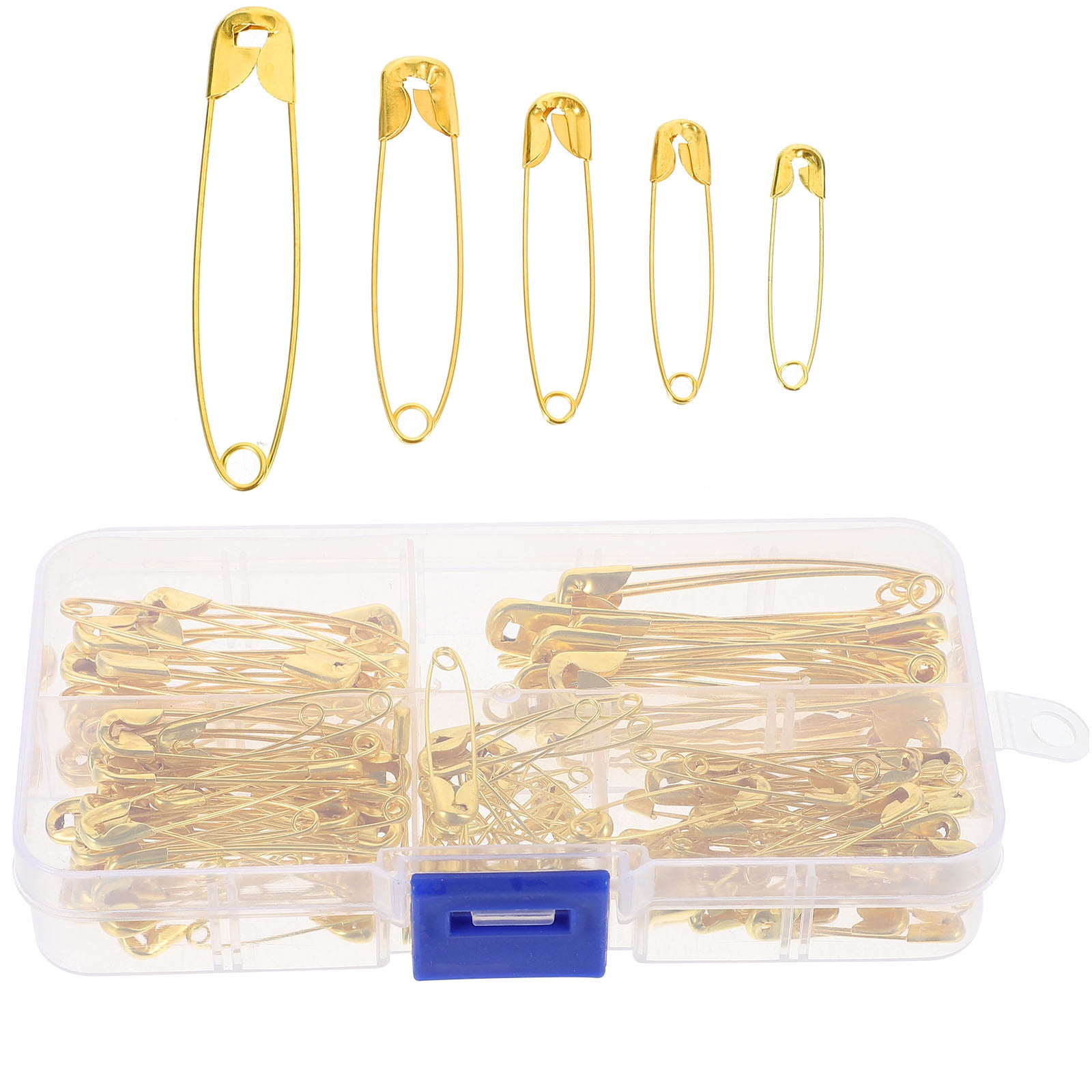 Worgeous 150Pack Safety Pin for Diy for Women Golden Metal Multi-Use ...