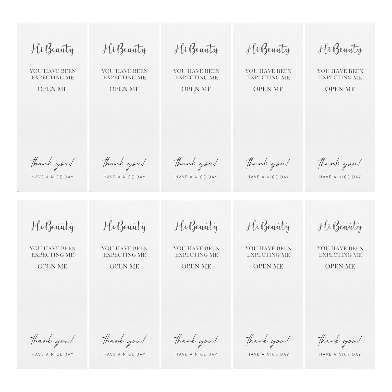 Worgeous 150pcs Small Business Packaging Label Minimalist Thank You ...