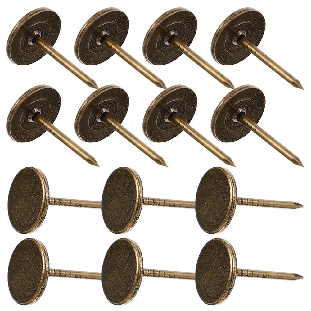 Worgeous 150pcs Vintage Style Metal Thumb Tacks for Bulletin Board and ...