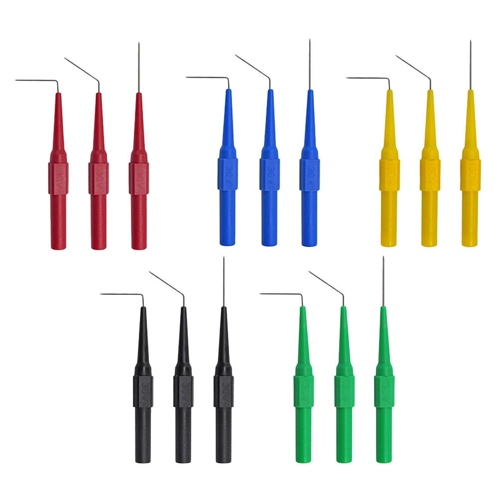 15pcs Test Lead Maintenance Toolkit with 0.7mm Probe Needles for ...