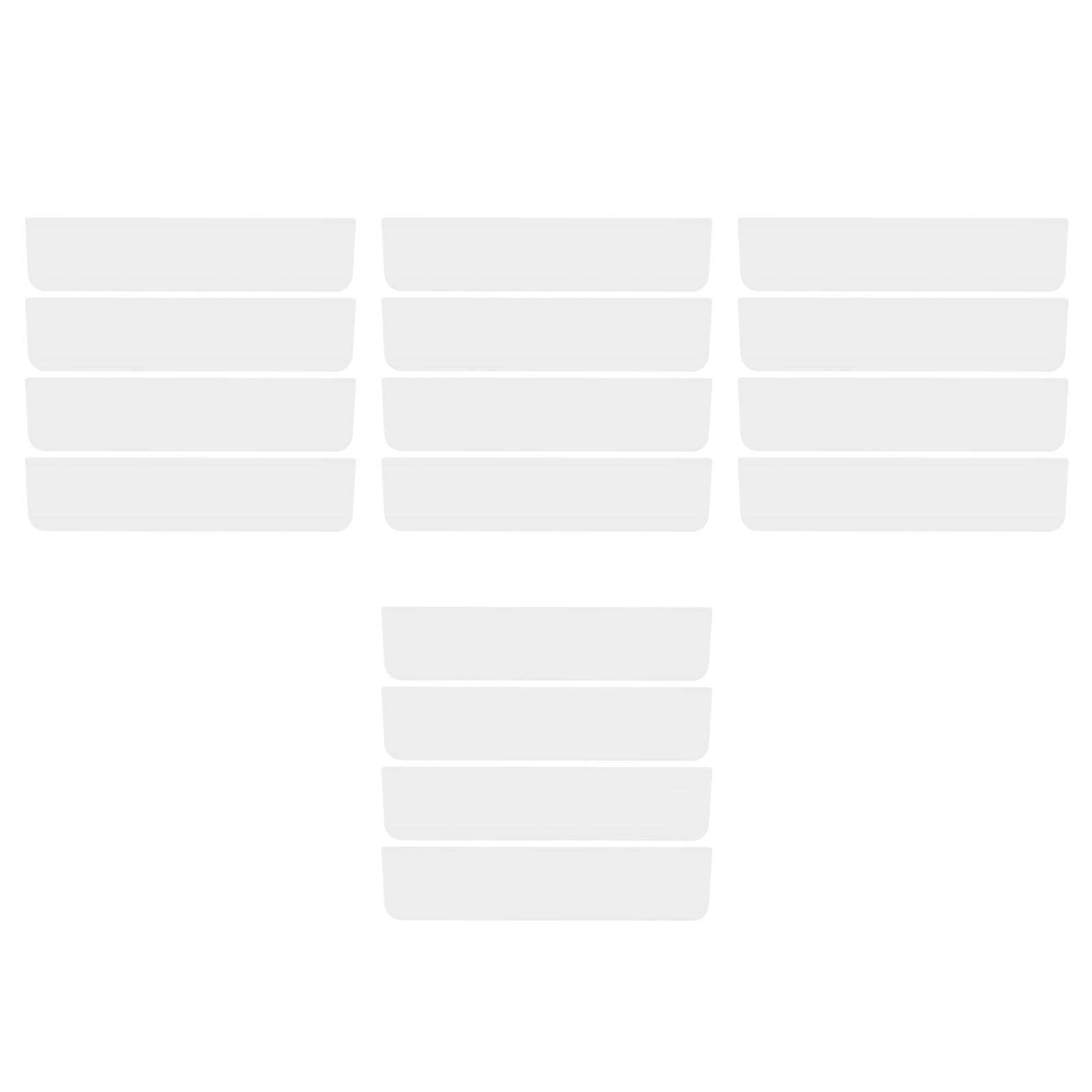 Worgeous 16 PCS Acrylic Cake Baking Tray Divider Tiramisu Baking Mold ...