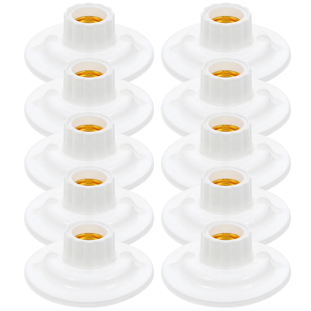 Worgeous 16 Pcs Pendant Light Fitting Bulb Socket Bell Glides ...