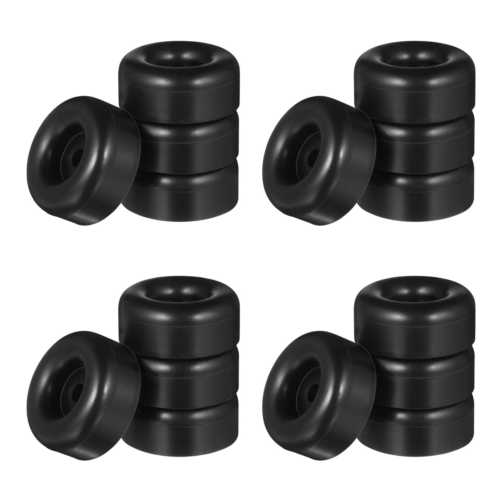 Worgeous 16 Pcs Rubber Bumpers Round Trailer Ramp Door Bumper Trailer ...