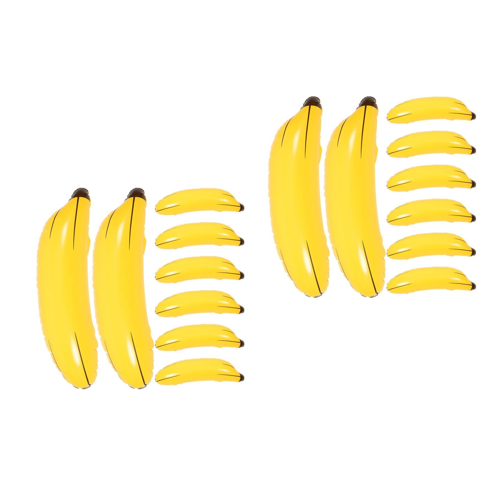 Worgeous 16 pcs Big Inflatable Bananas Props Giant Blow Up Banana ...