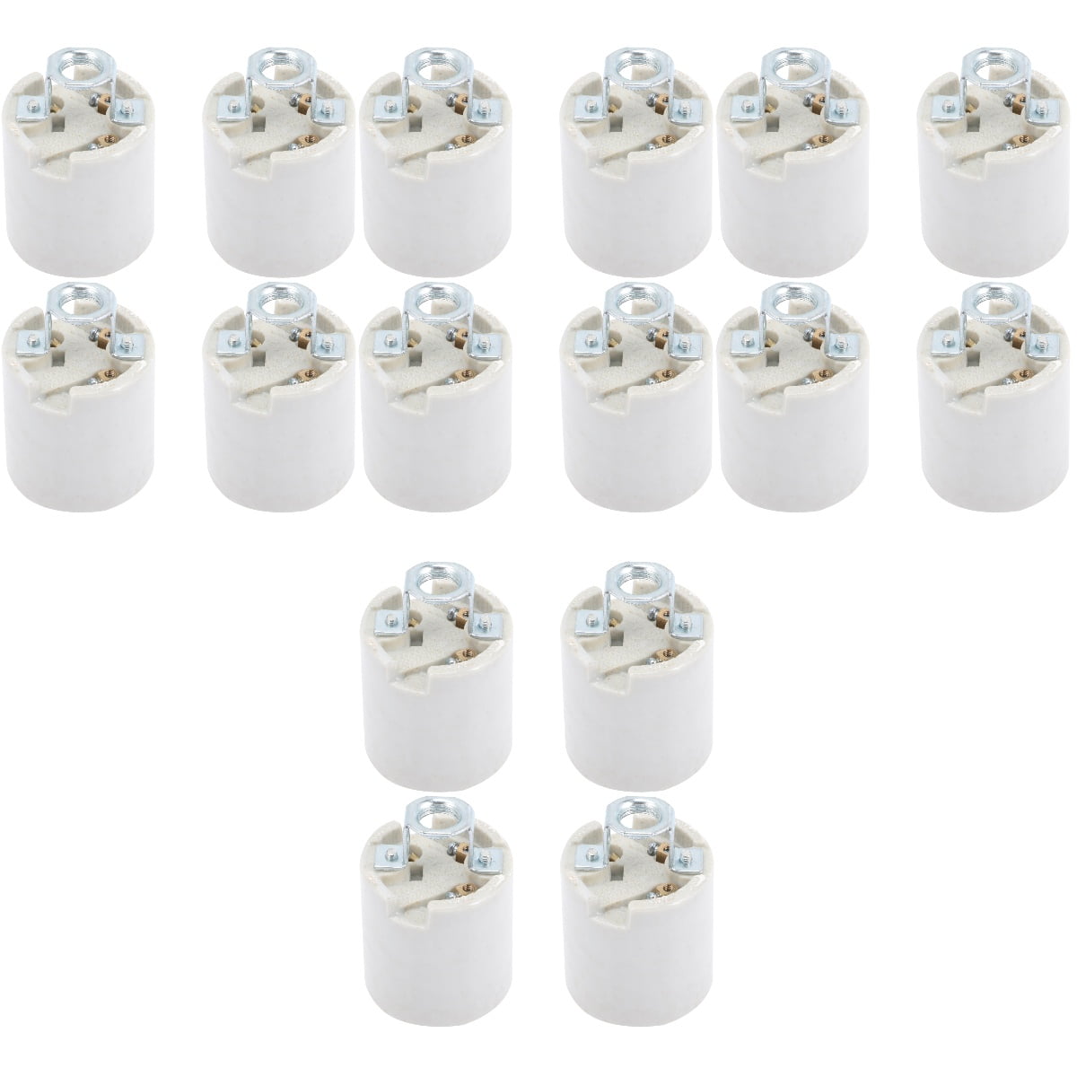 Worgeous 16 pcs E26 Screw Light Socket Wall Light Base Holder - Walmart.com