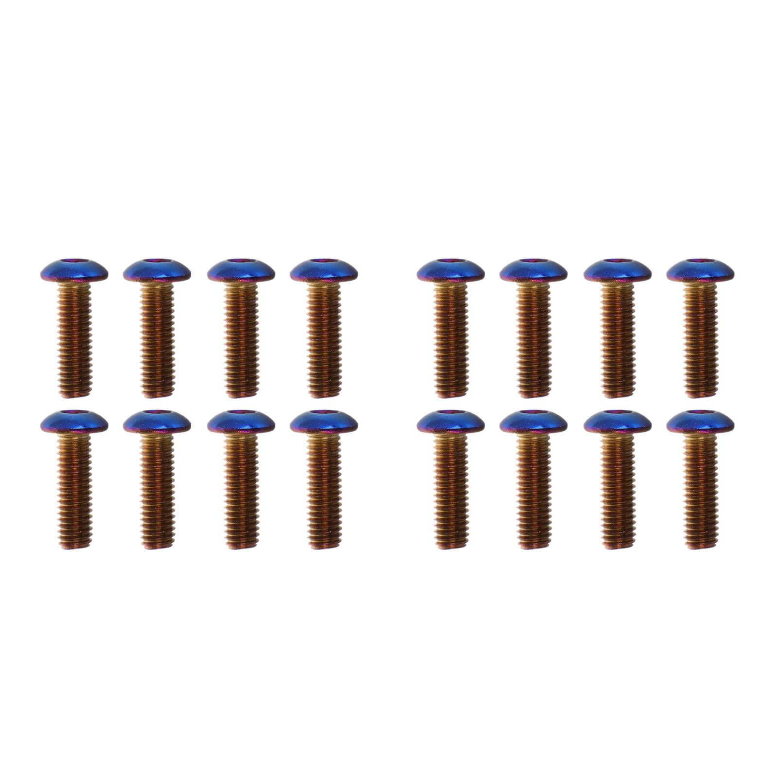 Worgeous 16 pcs Steering Wheel Fastener Screws M5x0.8 Steering Wheel ...